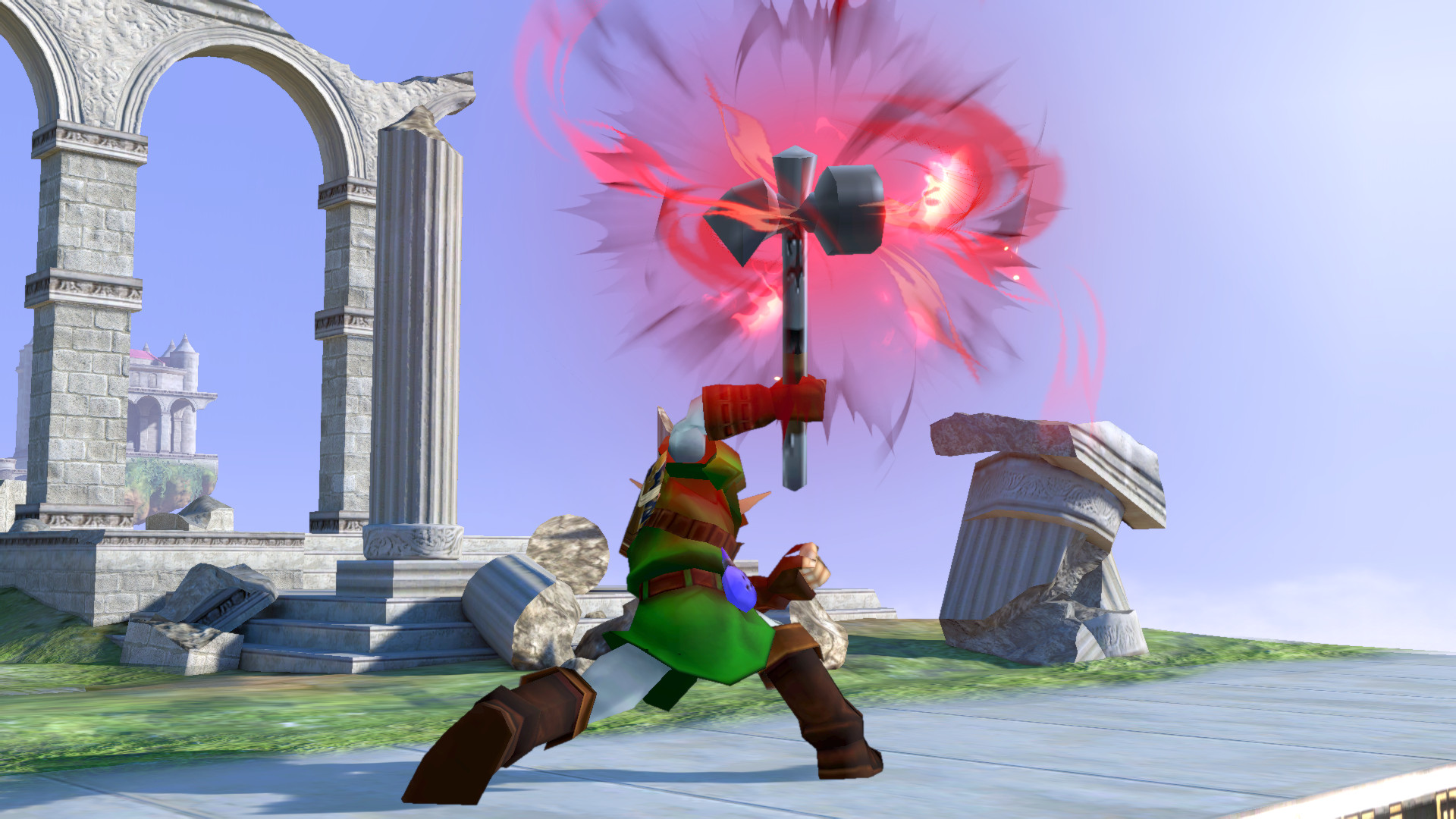 Lategame Ocarina of Time Link / Malon Mod for Super Smash Bros ...