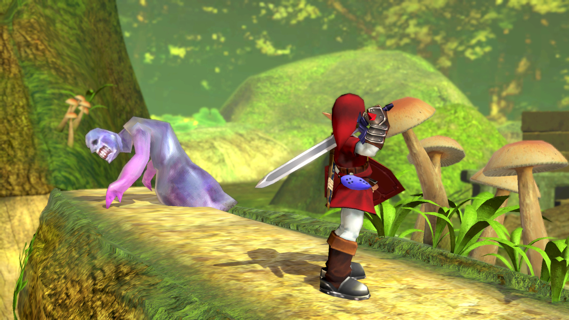 Lategame Ocarina of Time Link / Malon Mod for Super Smash Bros ...