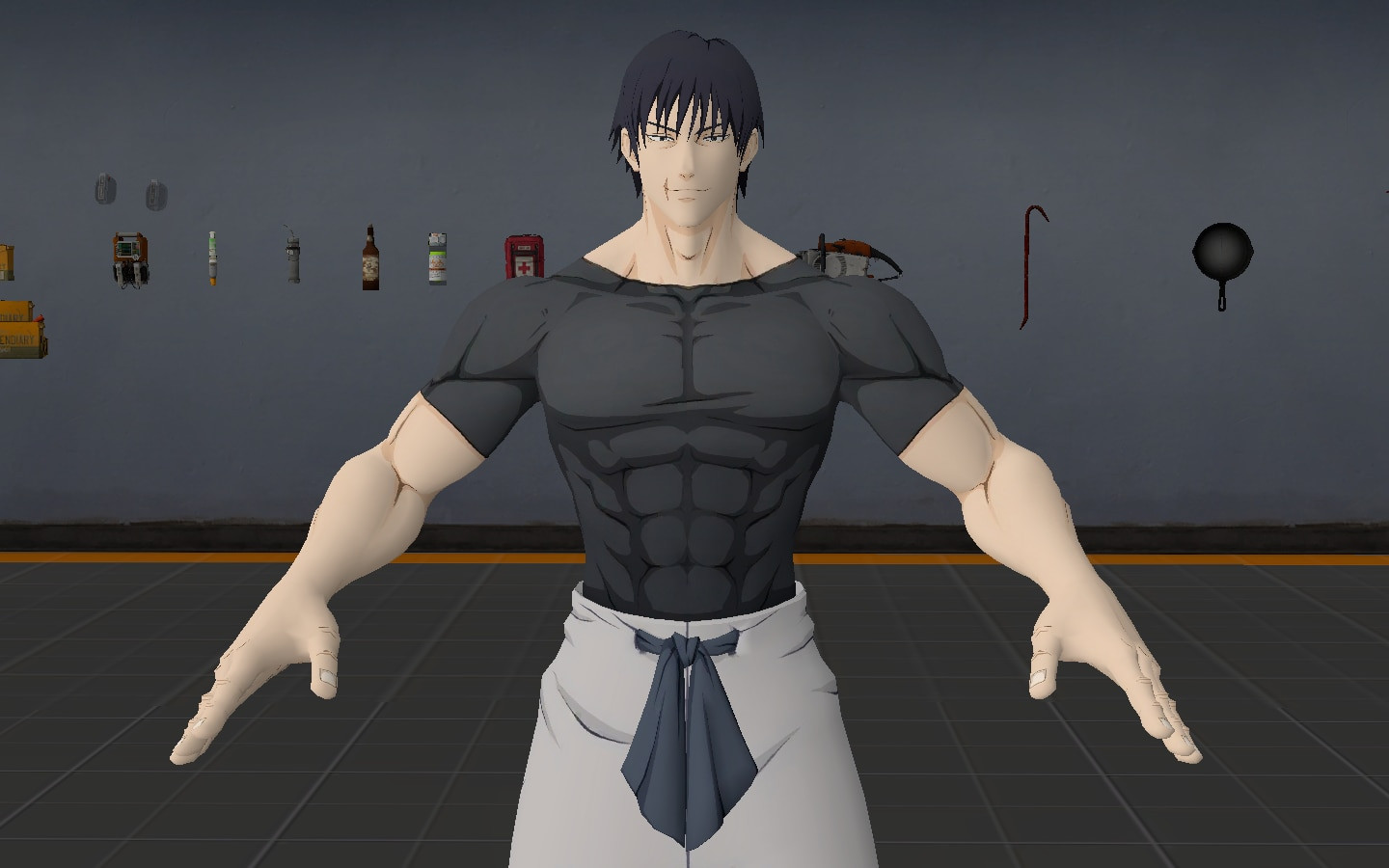 Jujutsu Kaisen Toji Nick Mod for Left 4 Dead 2 | L4D2 Mods