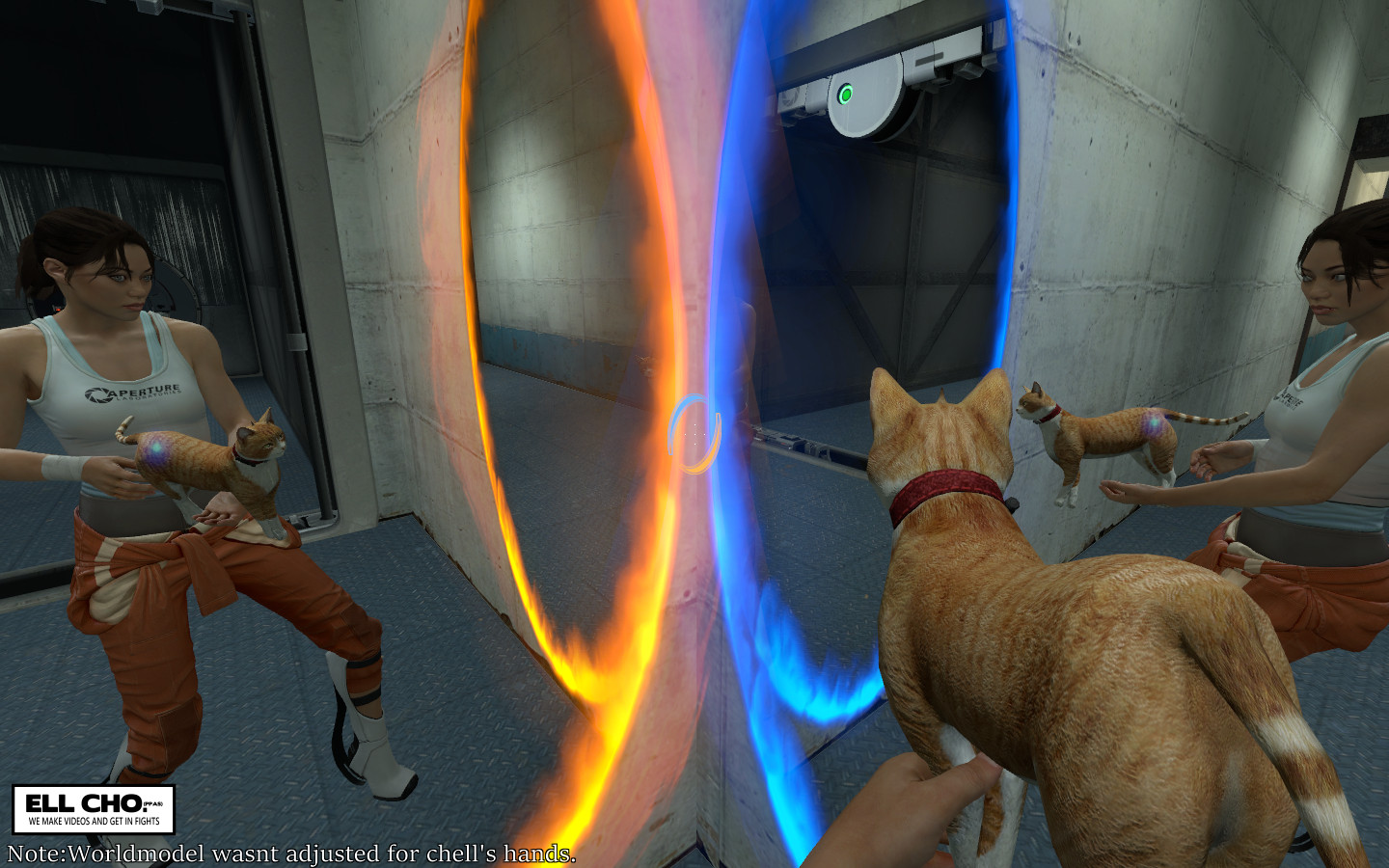 Cat Portal Gun Mod for Portal 2 | P2 Mods
