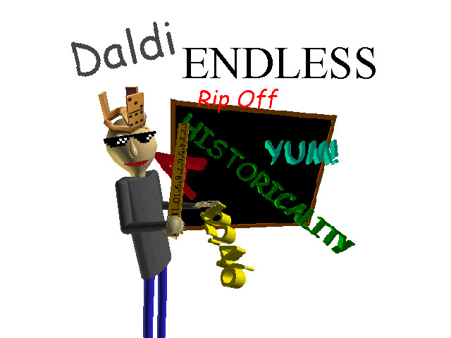 [SENSITIVE CONTENT] Daldi Endless Ripoff Mod for Baldi's Basics | Baldi ...