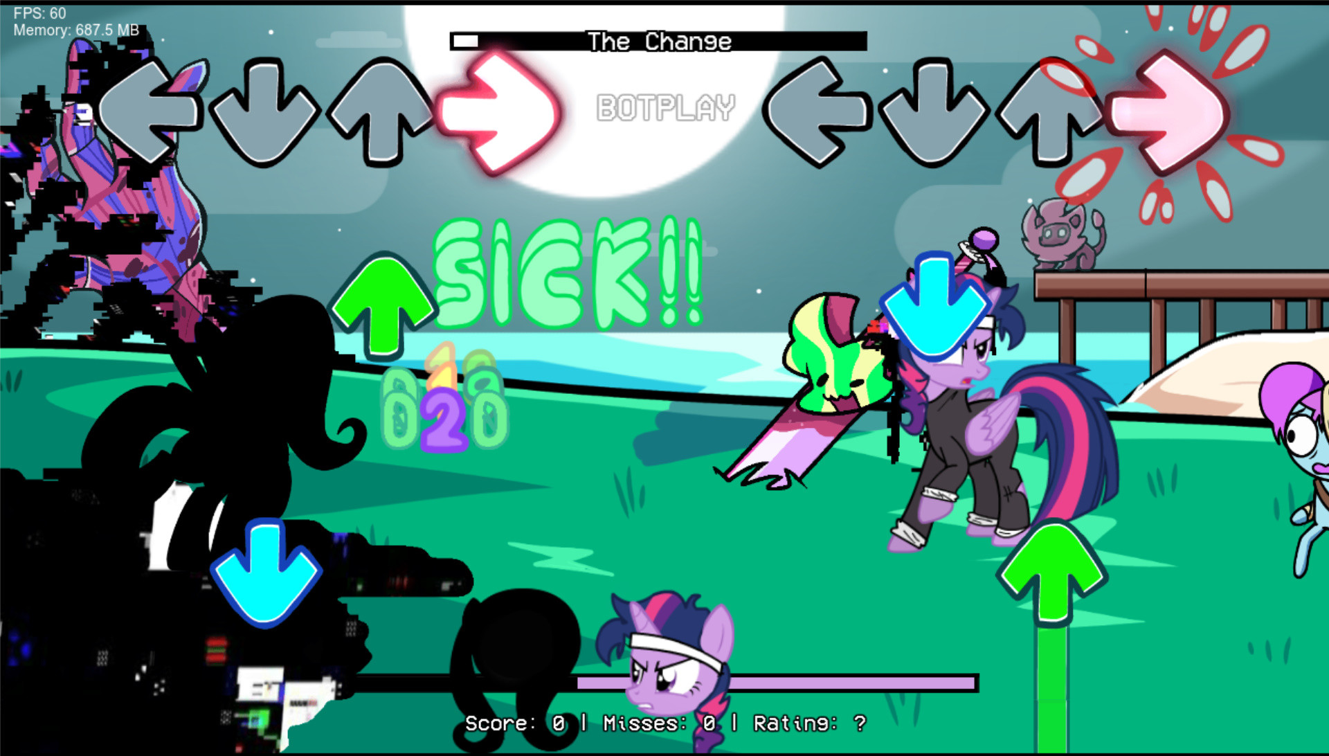 [SENSITIVE CONTENT] pibby corrupted but mlp Mod for Friday Night Funkin ...