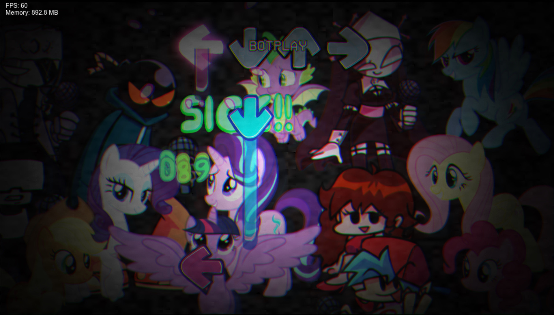 [SENSITIVE CONTENT] pibby corrupted but mlp Mod for Friday Night Funkin ...