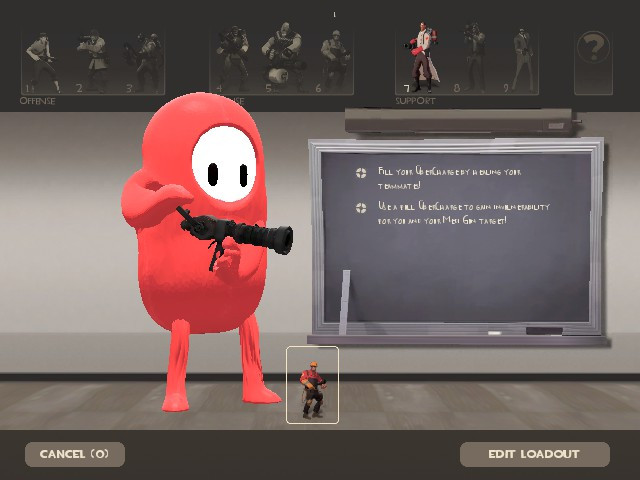 Fall Guy Mod for Team Fortress 2 | TF2 Mods
