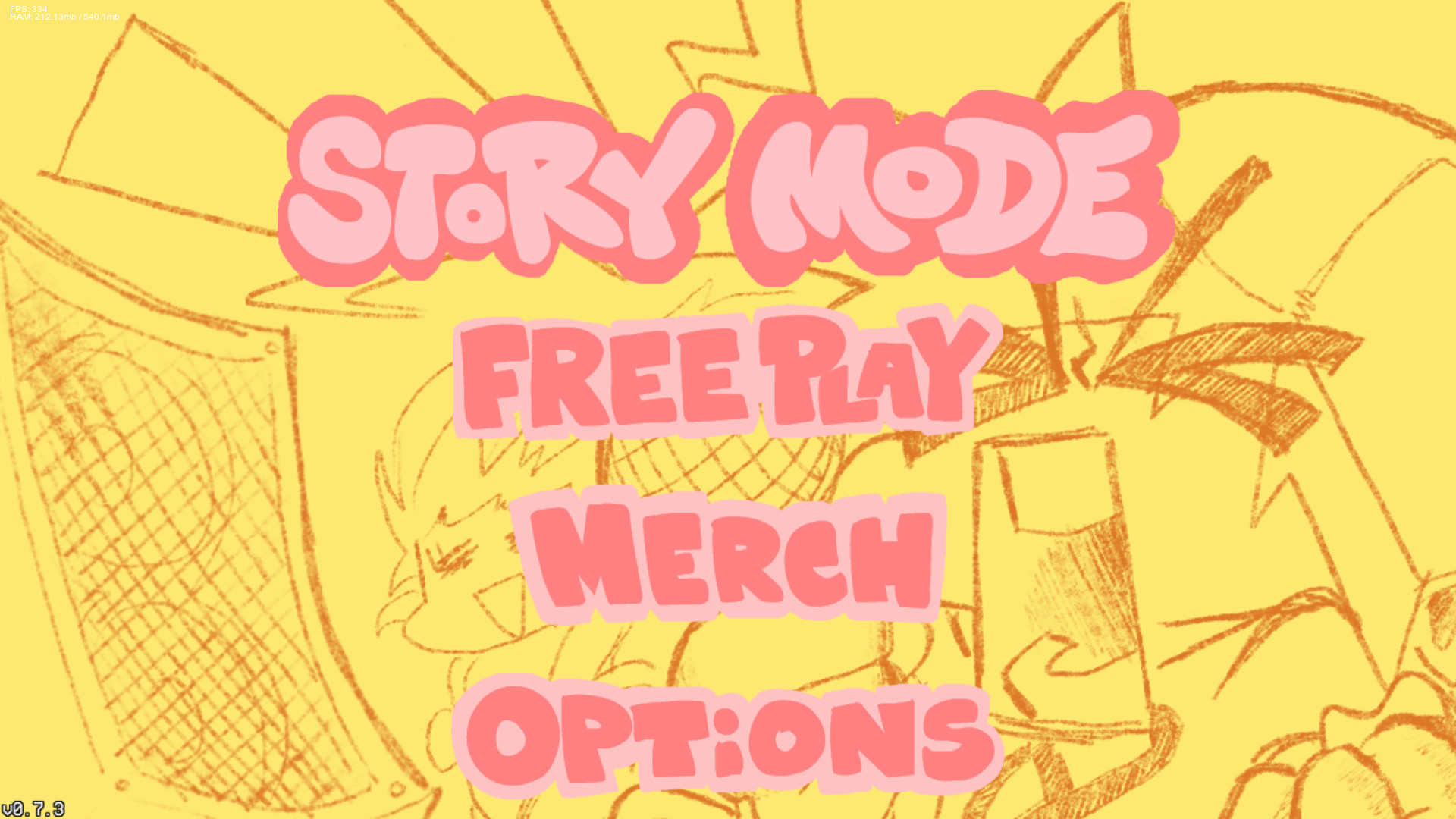 Pretty Pink UI Mod for Friday Night Funkin' | FNF Mods