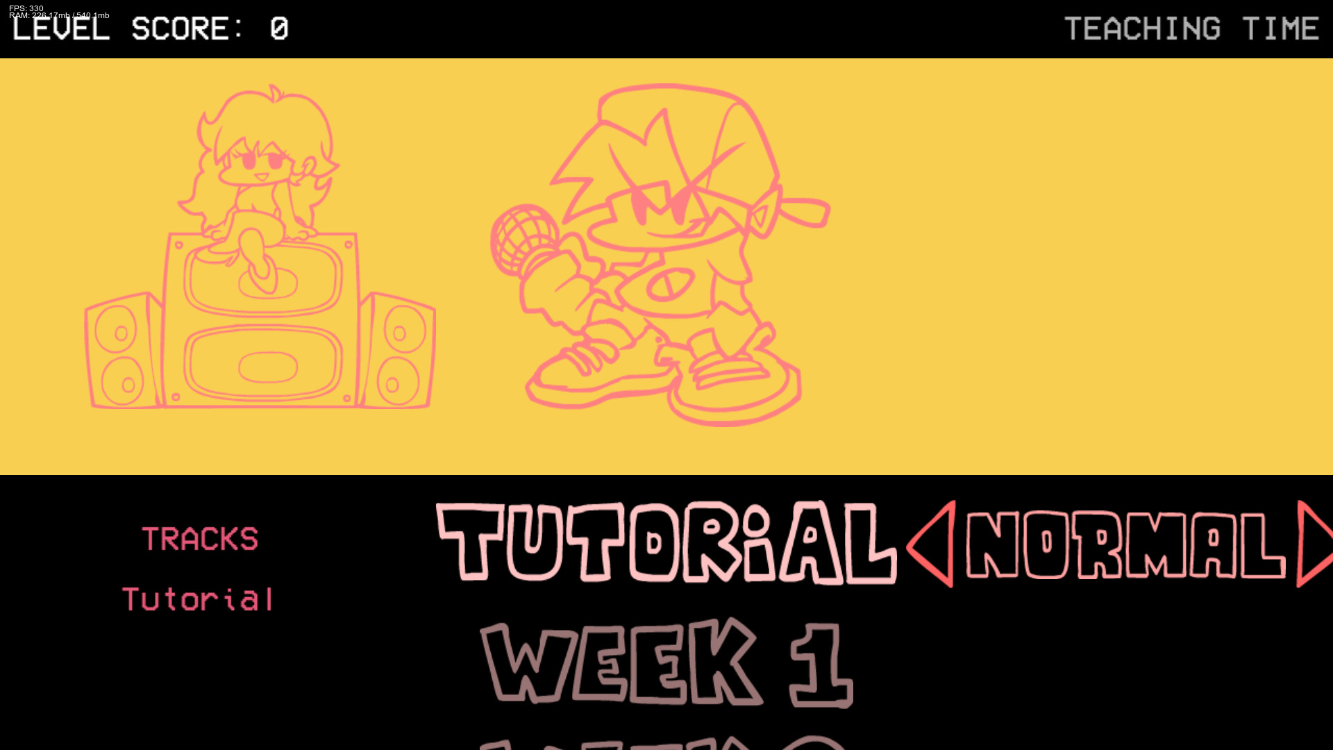 Pretty Pink UI Mod for Friday Night Funkin' | FNF Mods