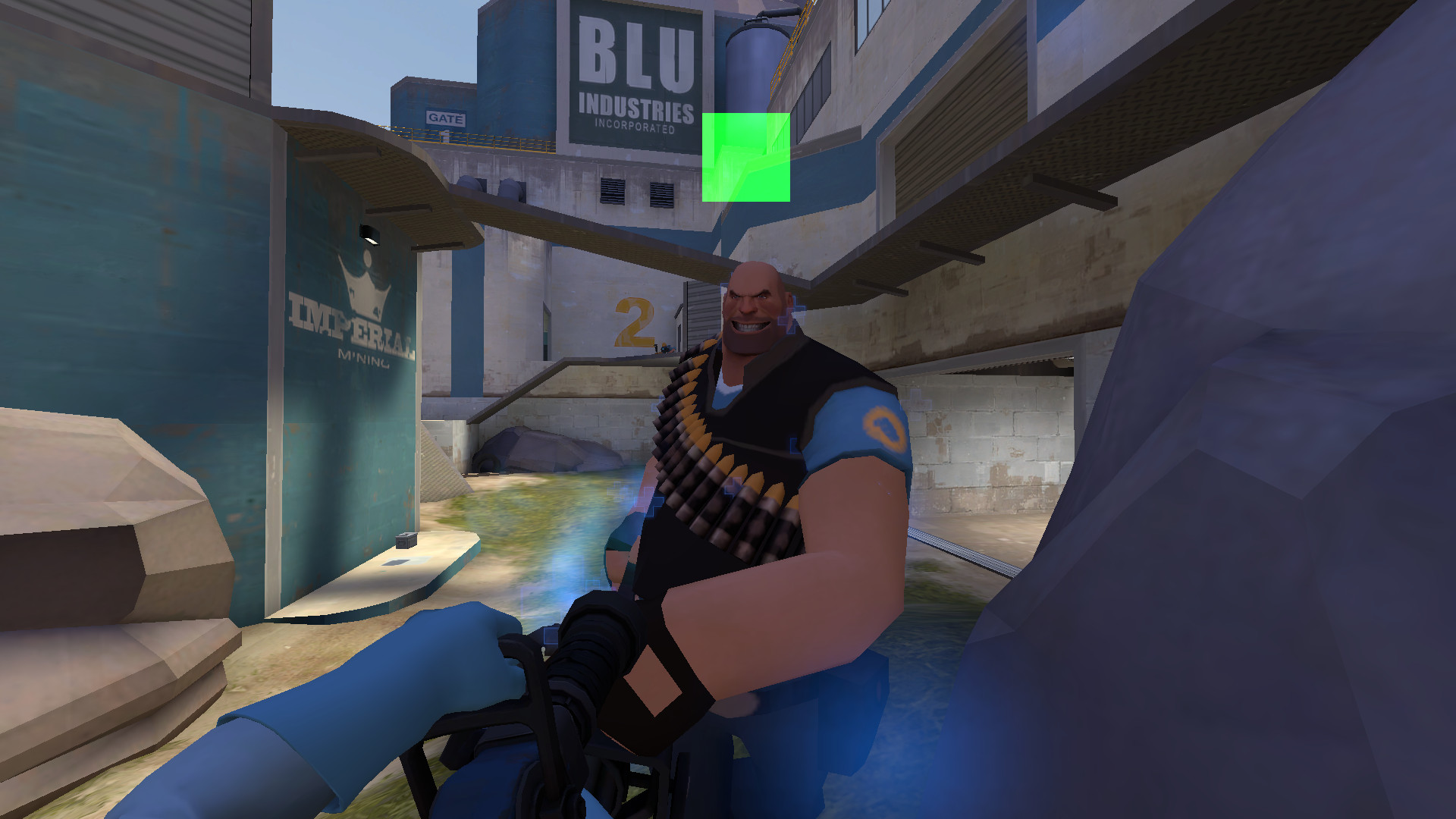 Green Box Heal Target Indicator Mod for Team Fortress 2 | TF2 Mods