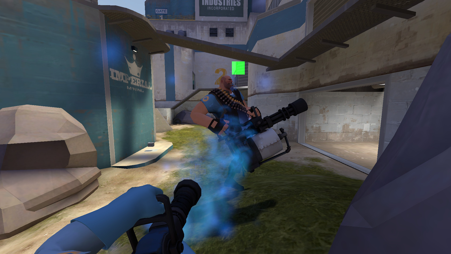 Green Box Heal Target Indicator Mod for Team Fortress 2 | TF2 Mods