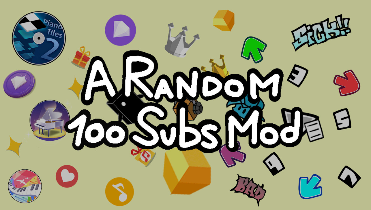 [SENSITIVE CONTENT] A Random 100 Subs Mod Mod for Friday Night Funkin ...