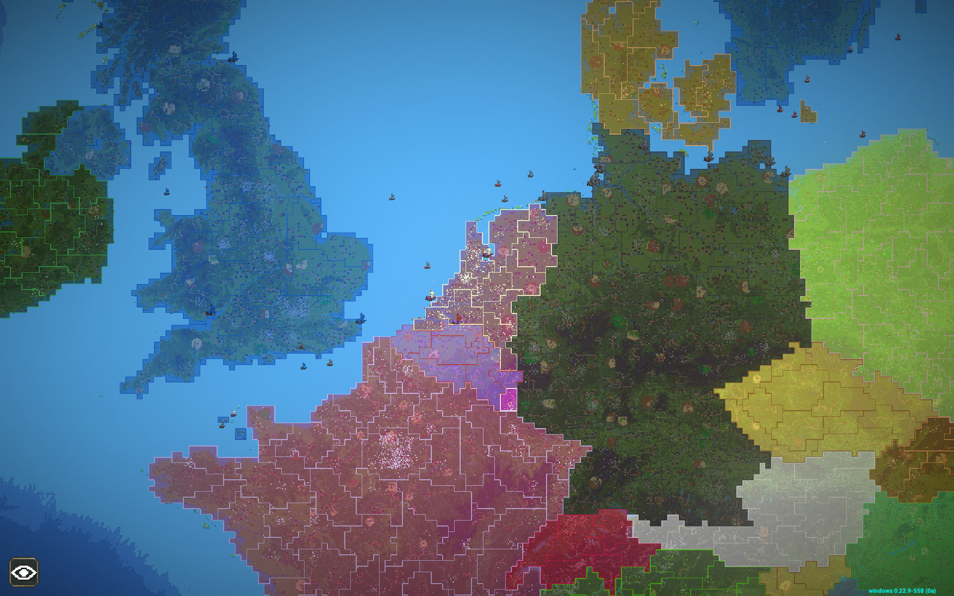 Map of Europe 47x30 Mod for WorldBox | WorldBox Mods