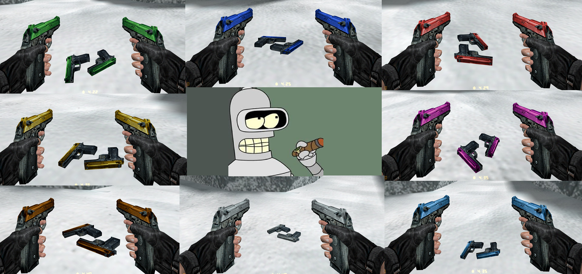 PickYourColor Dualies Pack Mod for Counter-Strike: Condition Zero | CS ...