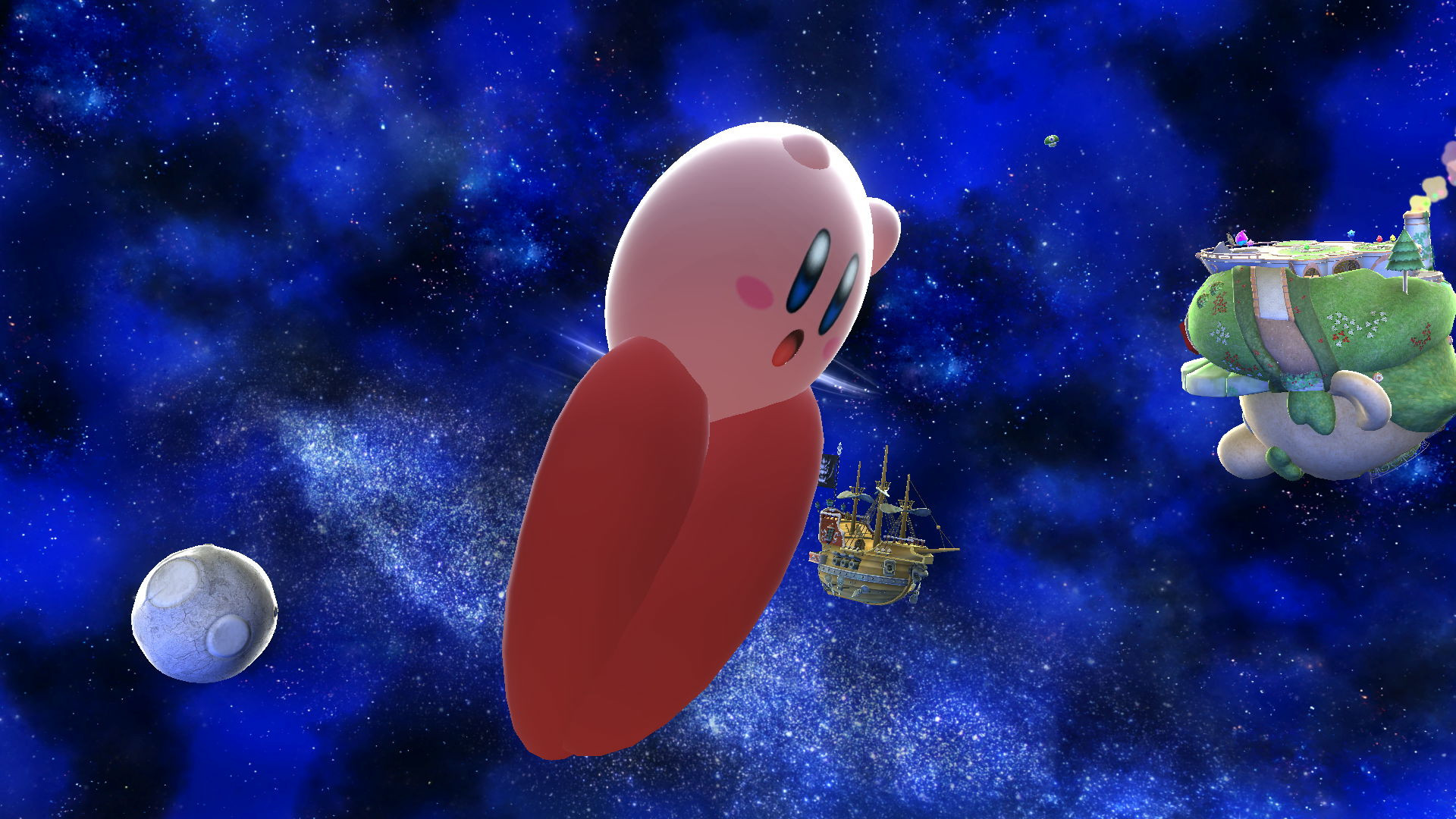 BIG FEET KIRBY Mod for Super Smash Bros. (Wii U) | SSB4U Mods