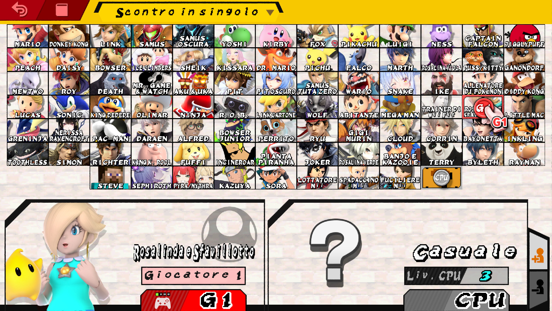 [COLLAB] Olympics Rosalina Mod for Super Smash Bros. Ultimate | SSBU Mods