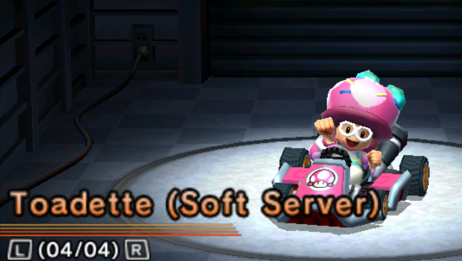 Toadette (Soft Server) Mod for Mario Kart 7 | MK7 Mods