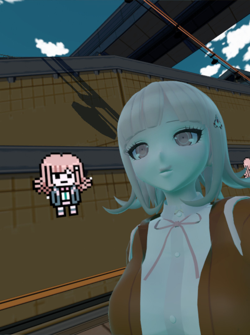 Chiaki Nanami! (Danganronpa 2) Mod for Bomb Rush Cyberfunk | BRC Mods