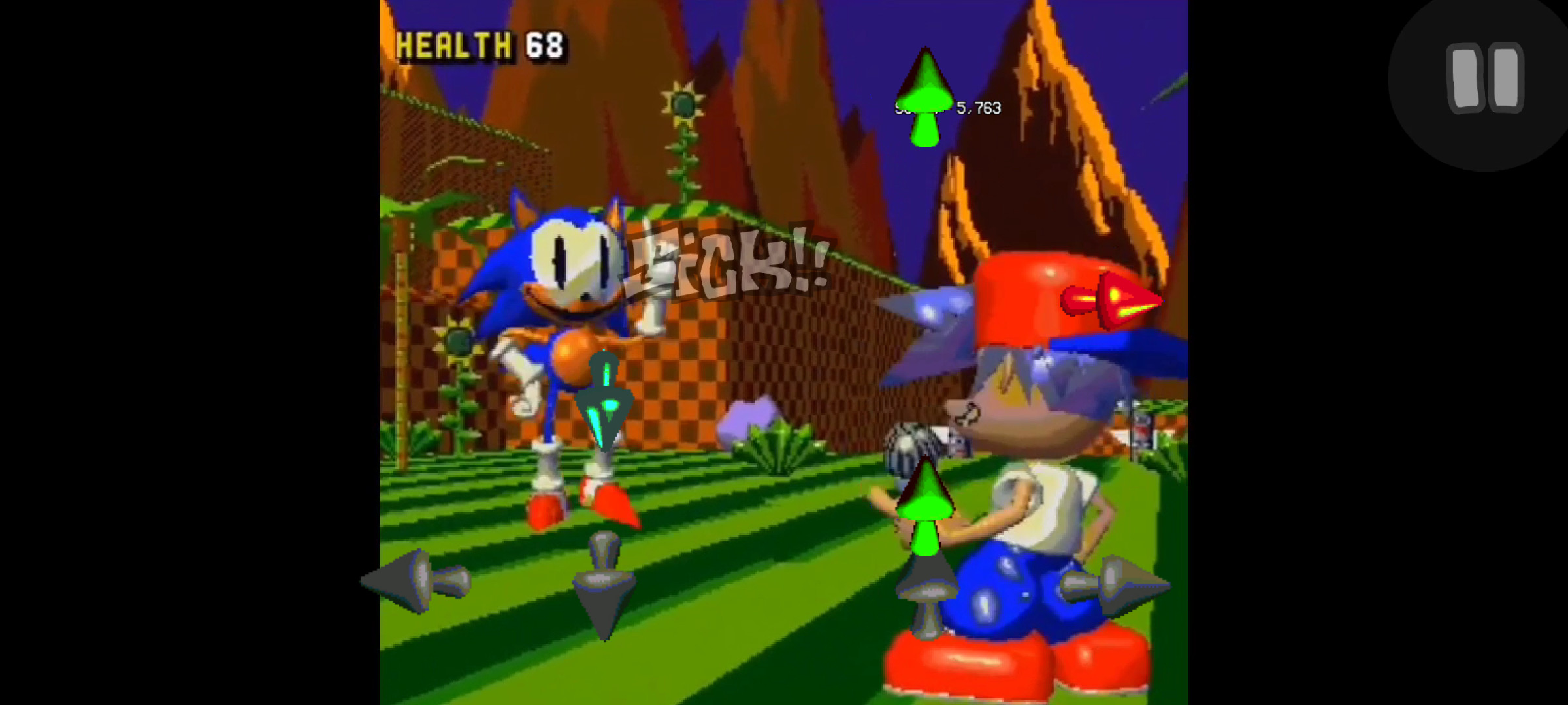 Sonic rewrite round 2-español y flechitas, V-slice Mod for Friday Night ...