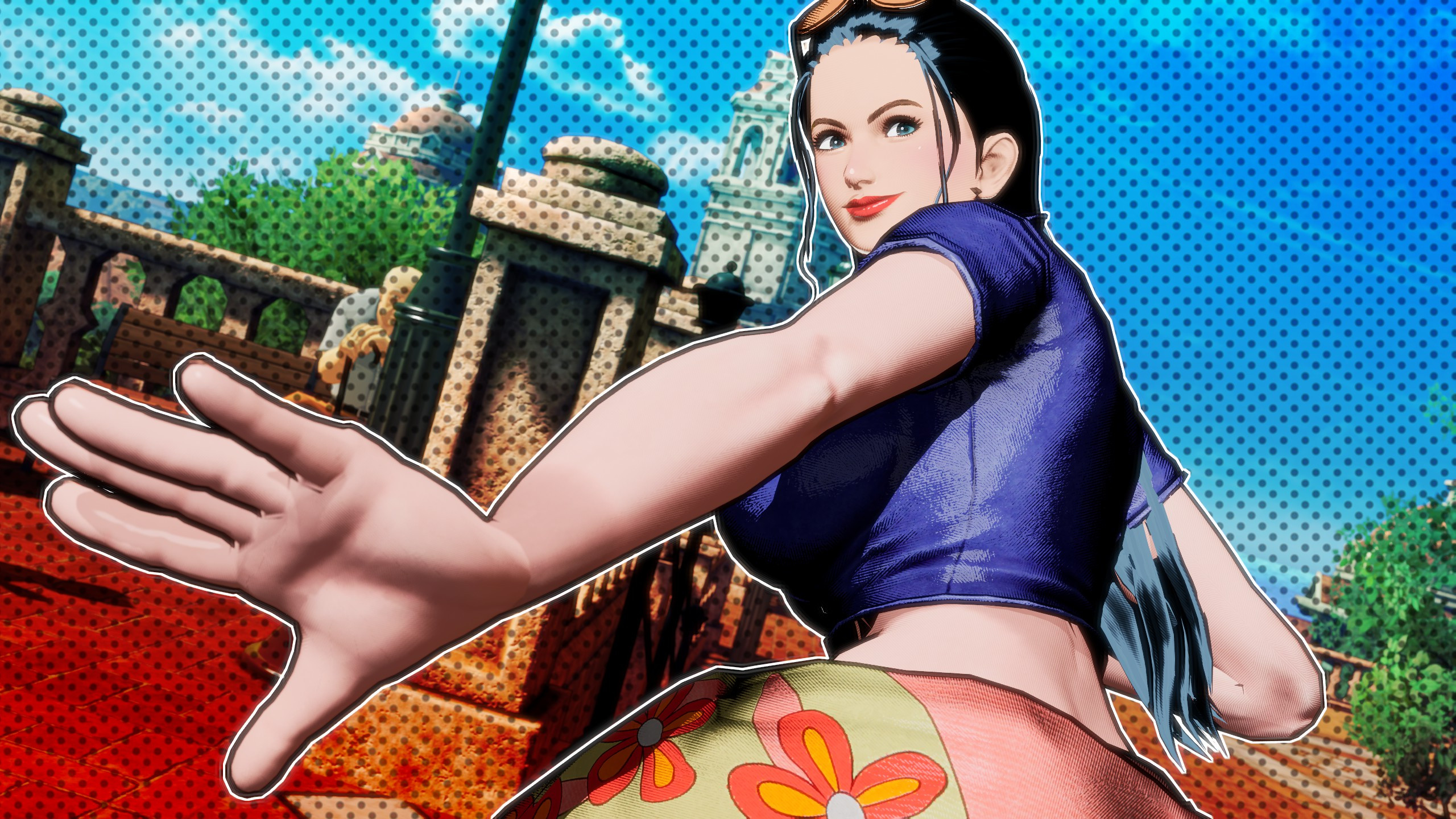 Nico Robin over B. Jenet Mod for Fatal Fury: City of the Wolves | COTW Mods