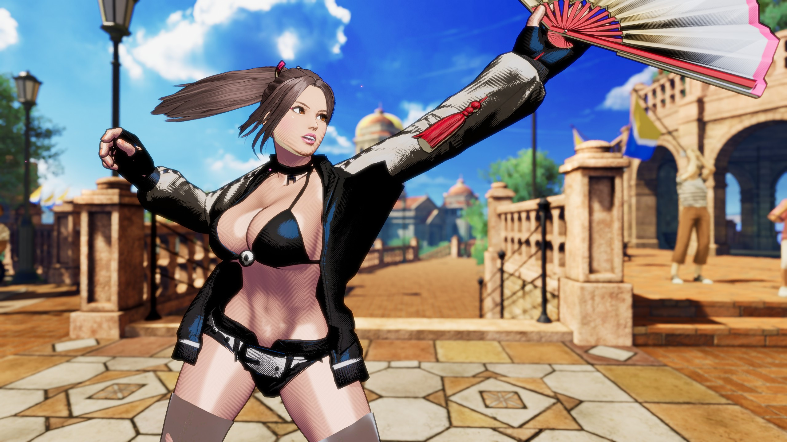 DOA6 Honoka Newcomer costume for Mai Mod for Fatal Fury: City of the Wolves | COTW Mods