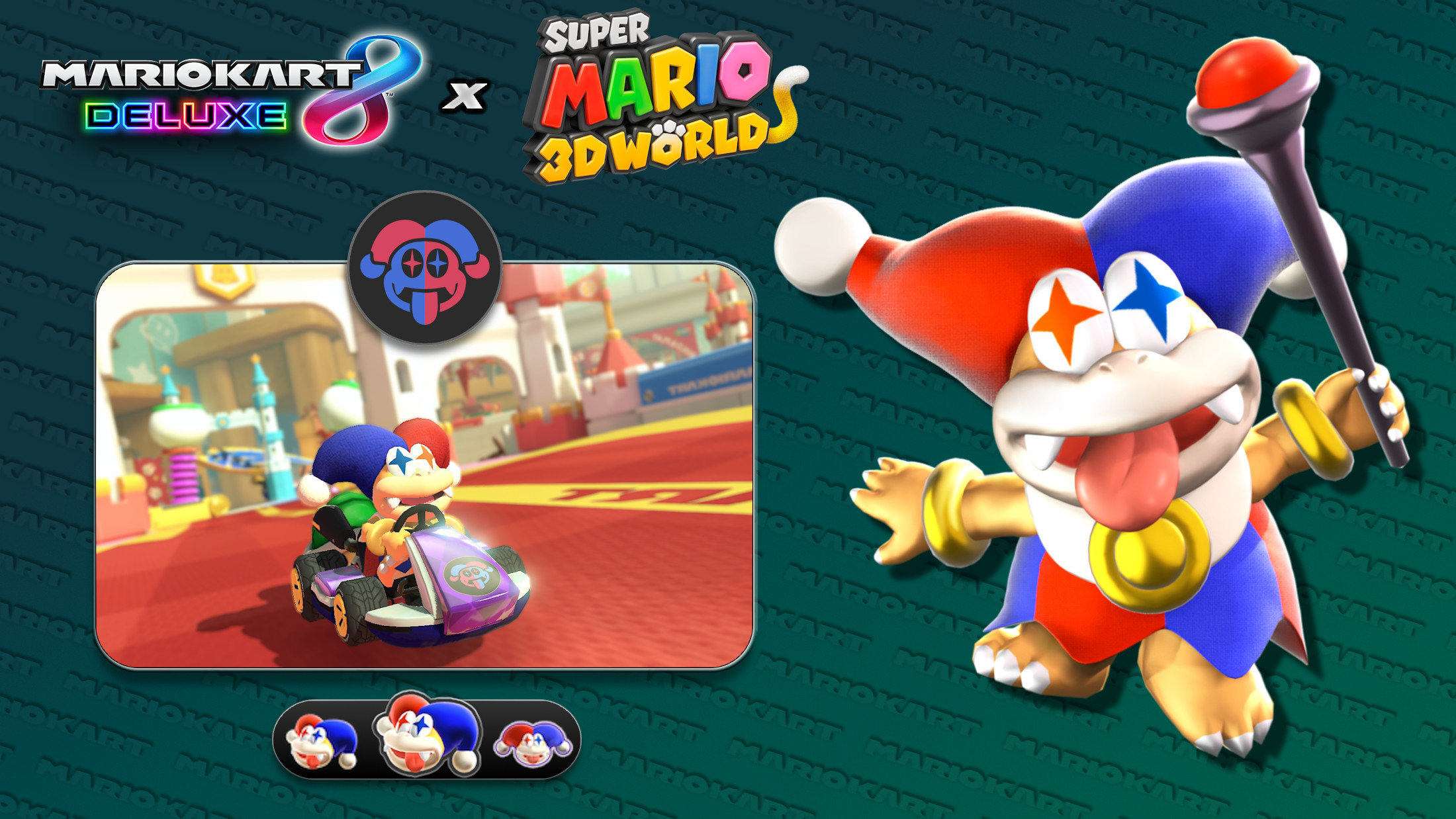 Motley Bossblob Mod for Mario Kart 8 Deluxe | MK8D Mods