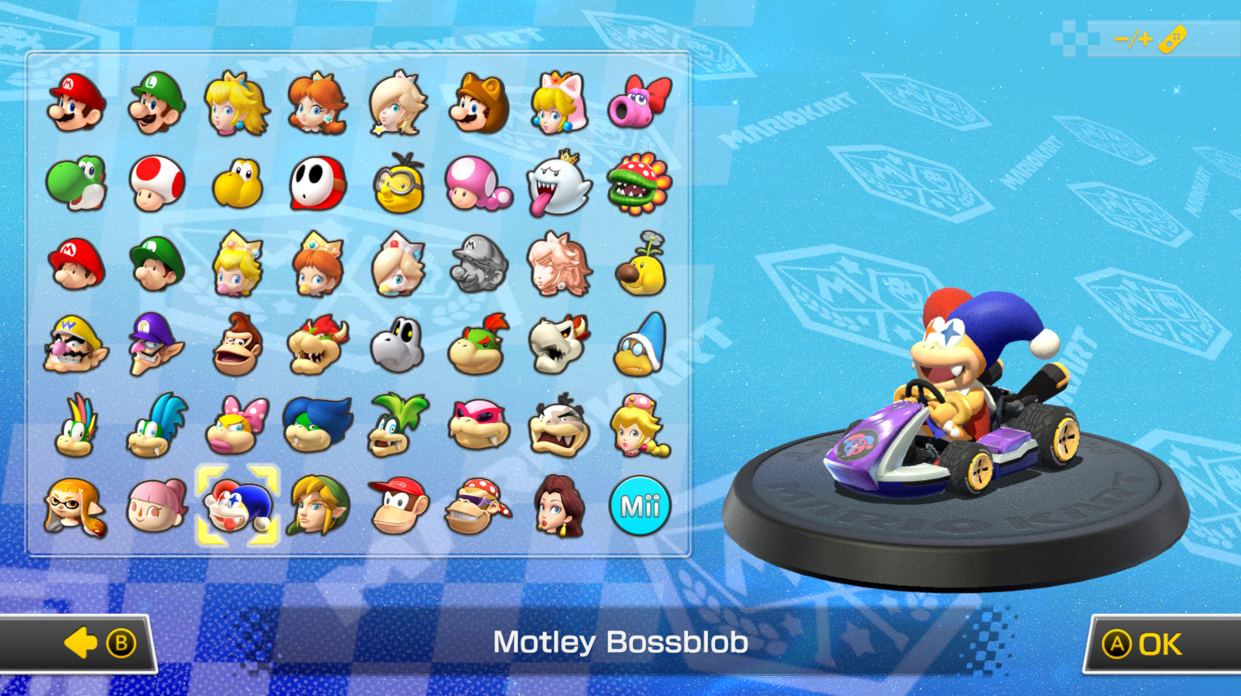 Motley Bossblob Mod for Mario Kart 8 Deluxe | MK8D Mods