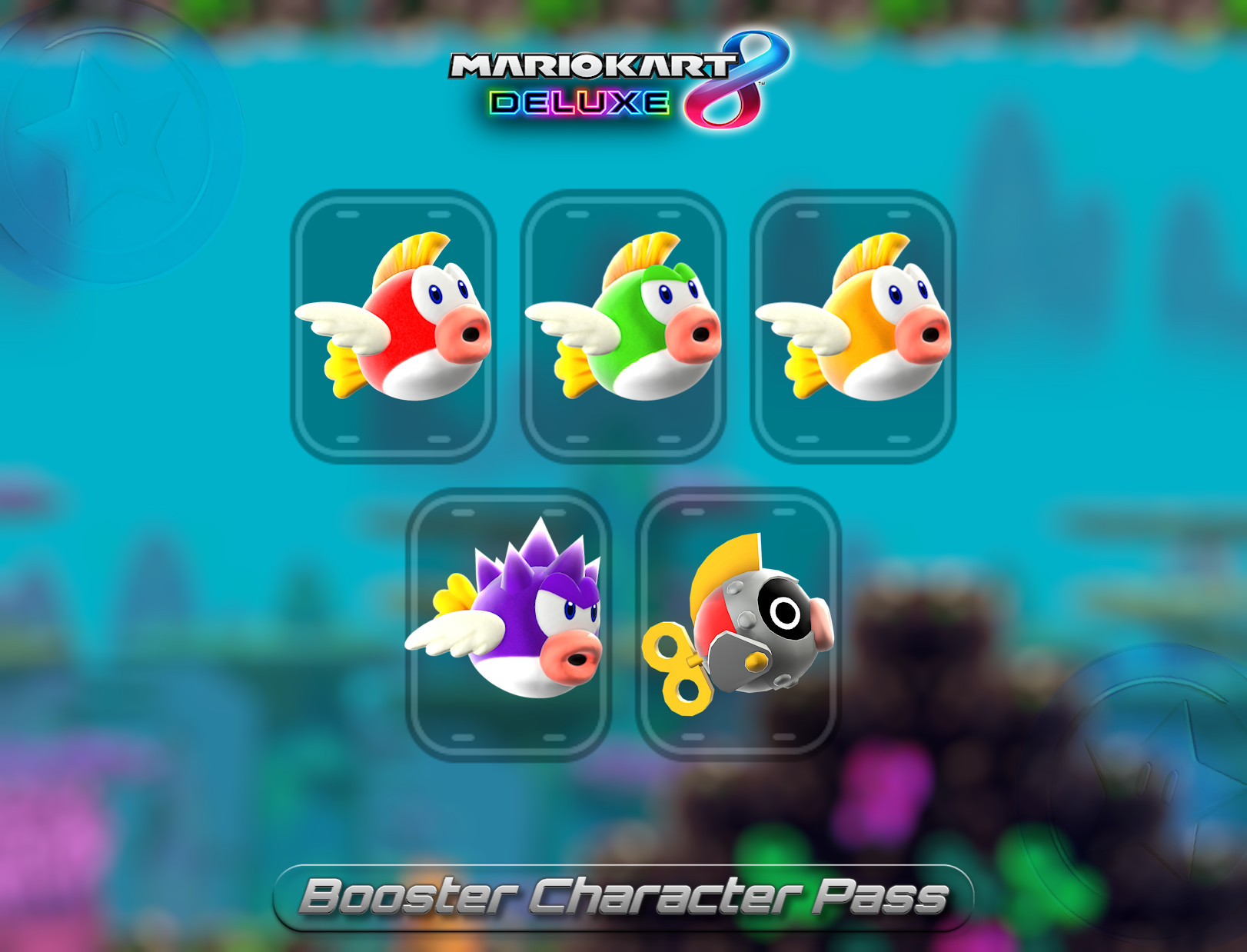 Cheep Cheeps Mod for Mario Kart 8 Deluxe | MK8D Mods