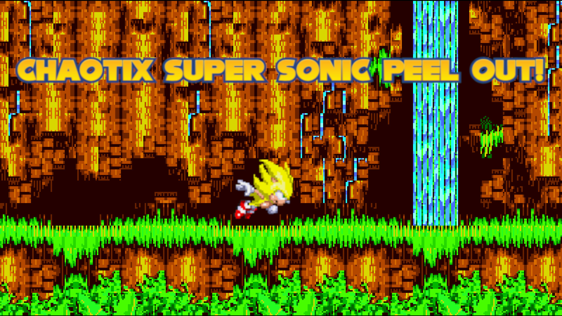Chaotix Super Sonic Peelout Mod for Sonic 3 A.I.R. | S3AIR Mods