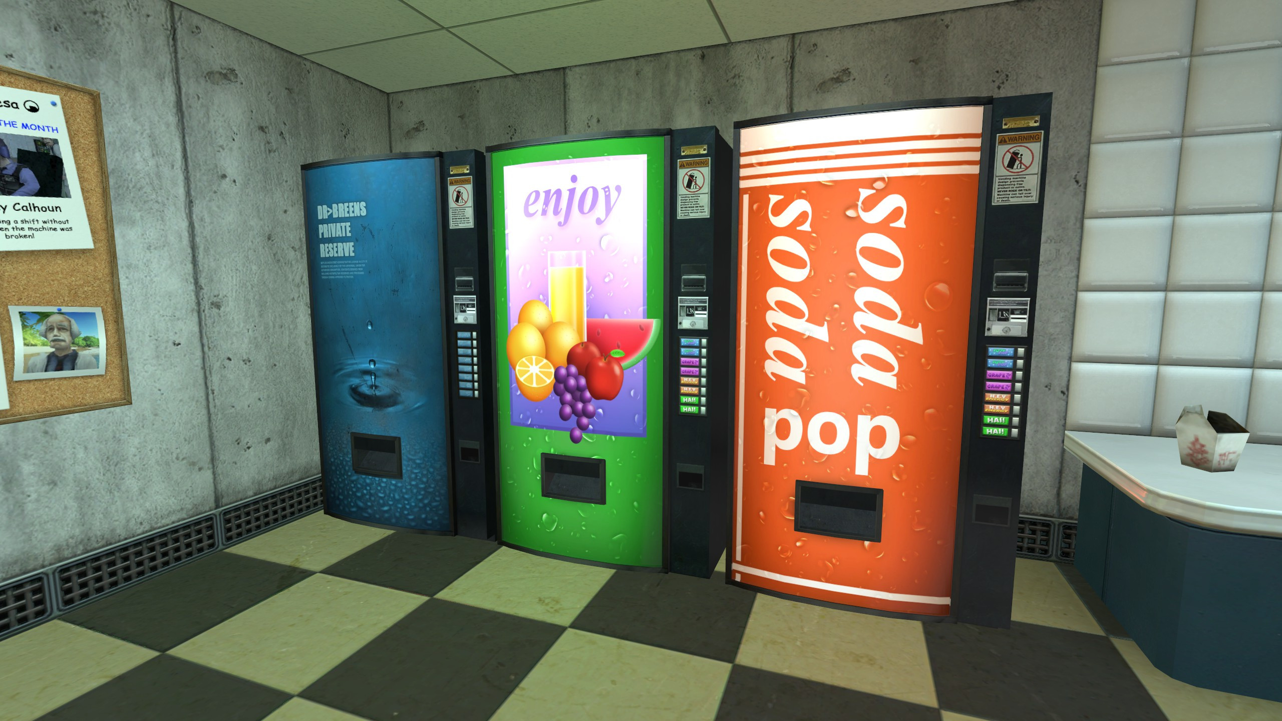 HD Breen & HL1 Styled Vending Machines Mod for Half-Life 2 | HL2 Mods