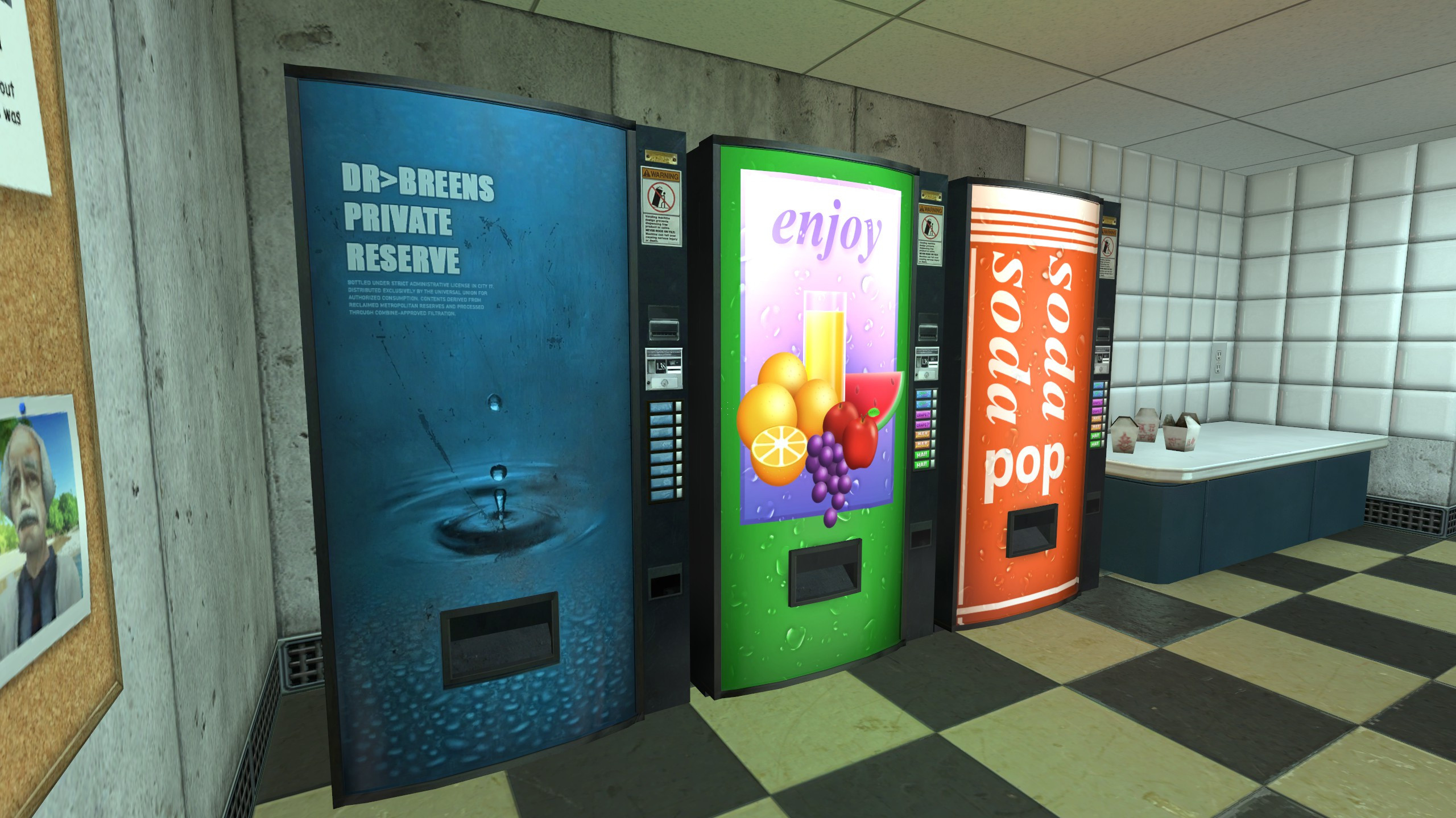 HD Breen & HL1 Styled Vending Machines Mod for Half-Life 2 | HL2 Mods