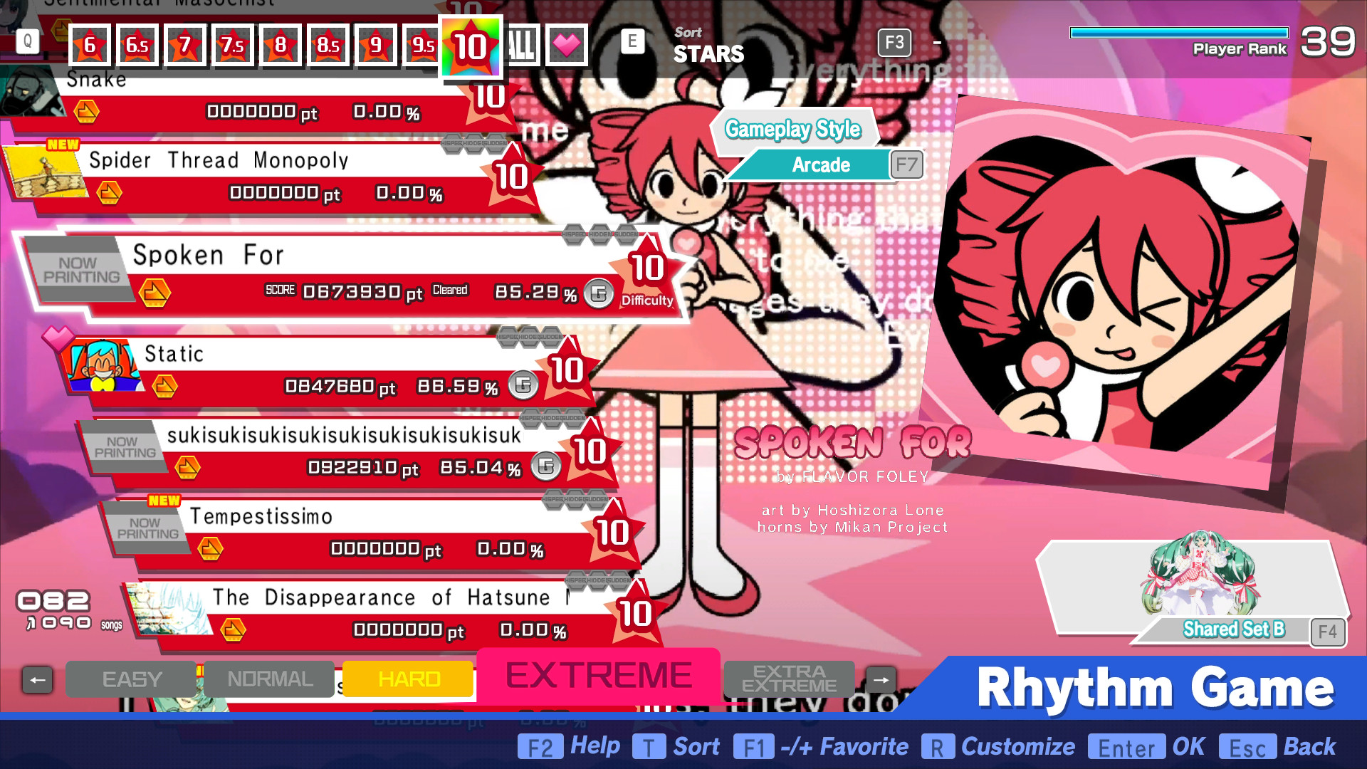 Spoken For Custom Chart (updated) Mod for Hatsune Miku: Project DIVA ...