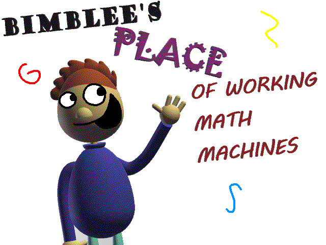 Bimblee's Place Of Working Math machine's Mod for Baldi's Basics ...