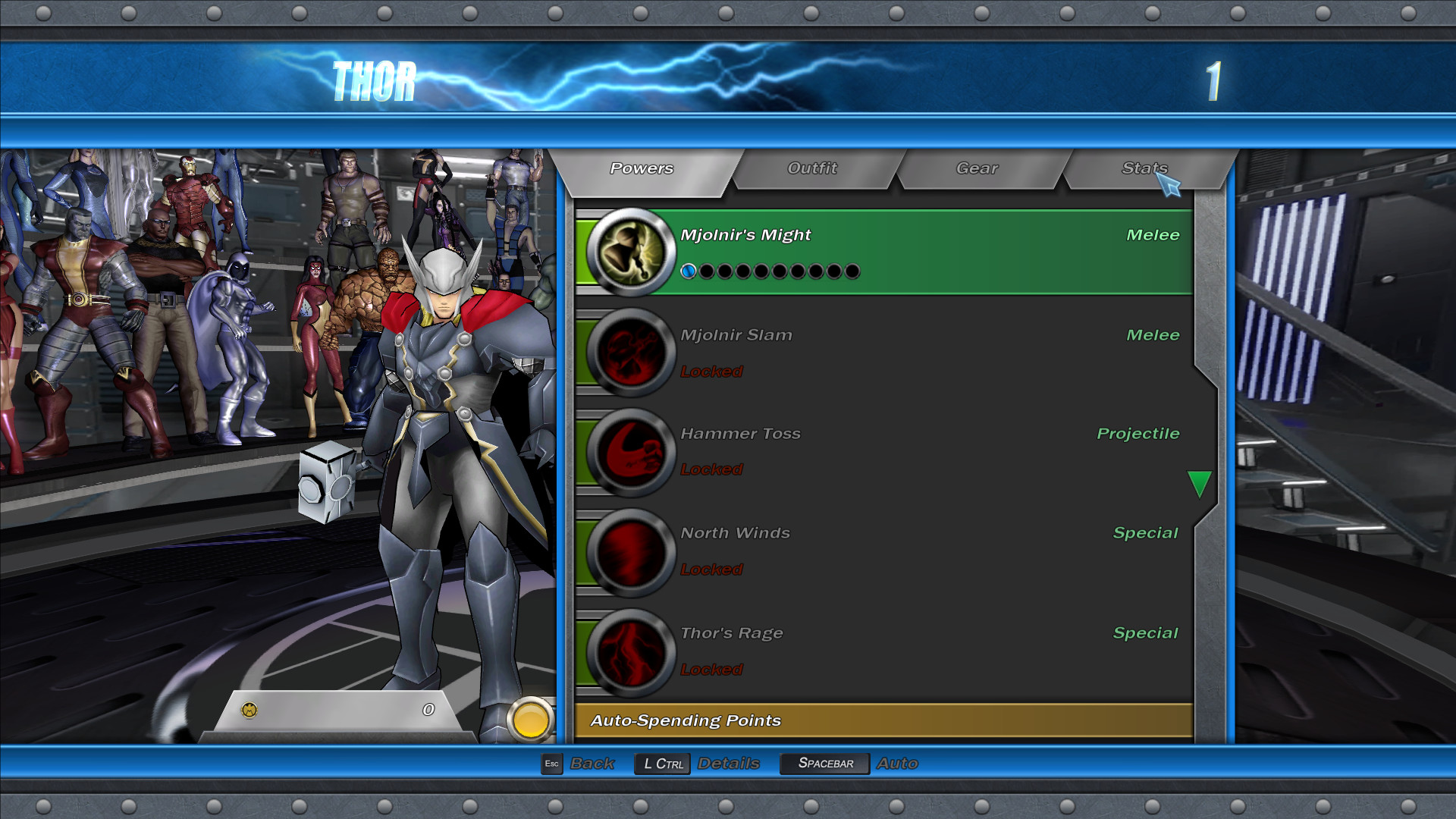 Disk Wars - Thor Mod for Marvel: Ultimate Alliance | MUA Mods