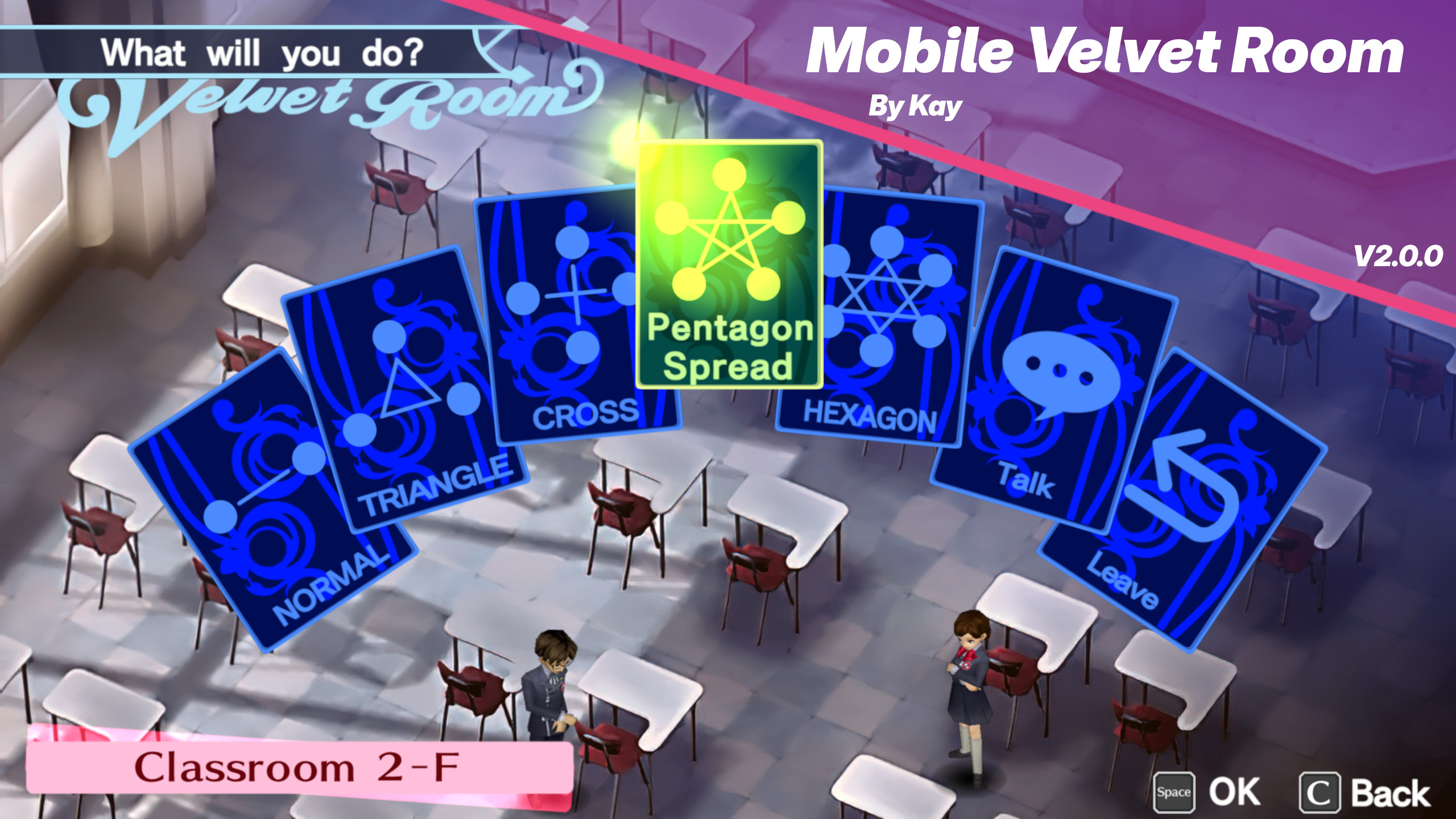 Mobile Velvet Room Mod for Persona 3 Portable (PC) | P3P PC Mods