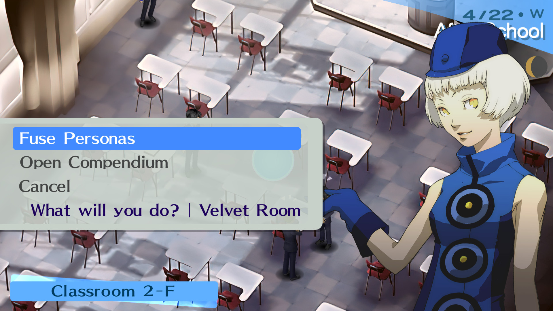 Mobile Velvet Room Mod for Persona 3 Portable (PC) | P3P PC Mods
