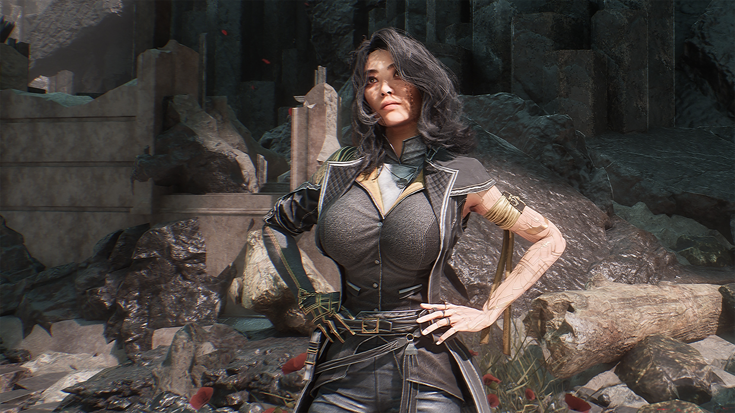 Slightly Bustier Lune w/Jiggle Physics Mod for Clair Obscur: Expedition ...