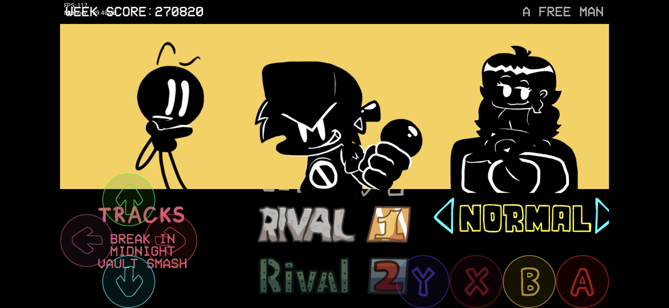 Vs. Henry Stickmin part 1[Mobile/pc Port] Mod for Friday Night Funkin ...