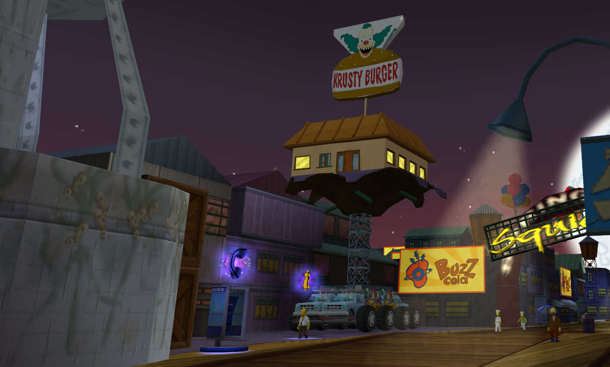 Krusty Burger Tooth Mod for The Simpsons: Hit & Run | SHAR Mods