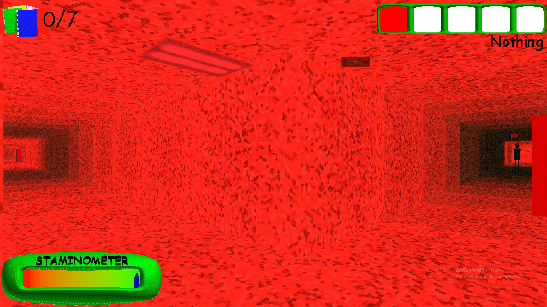 The Red Baldi Rooms Mod for Baldi's Basics | Baldi Mods