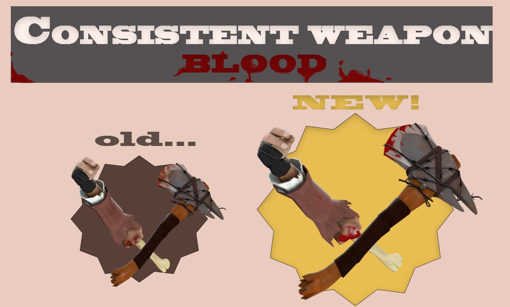 Consistent Weapon Blood Mod for Team Fortress 2 | TF2 Mods