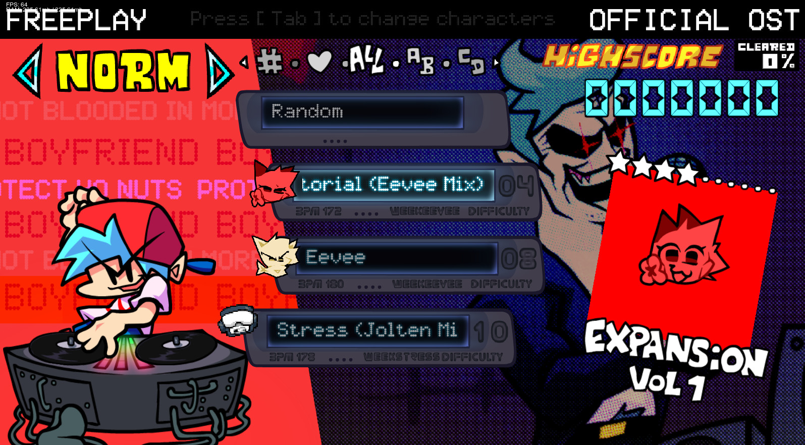 Eevee Funkin' [V2 UPDATE] Mod for Friday Night Funkin' | FNF Mods