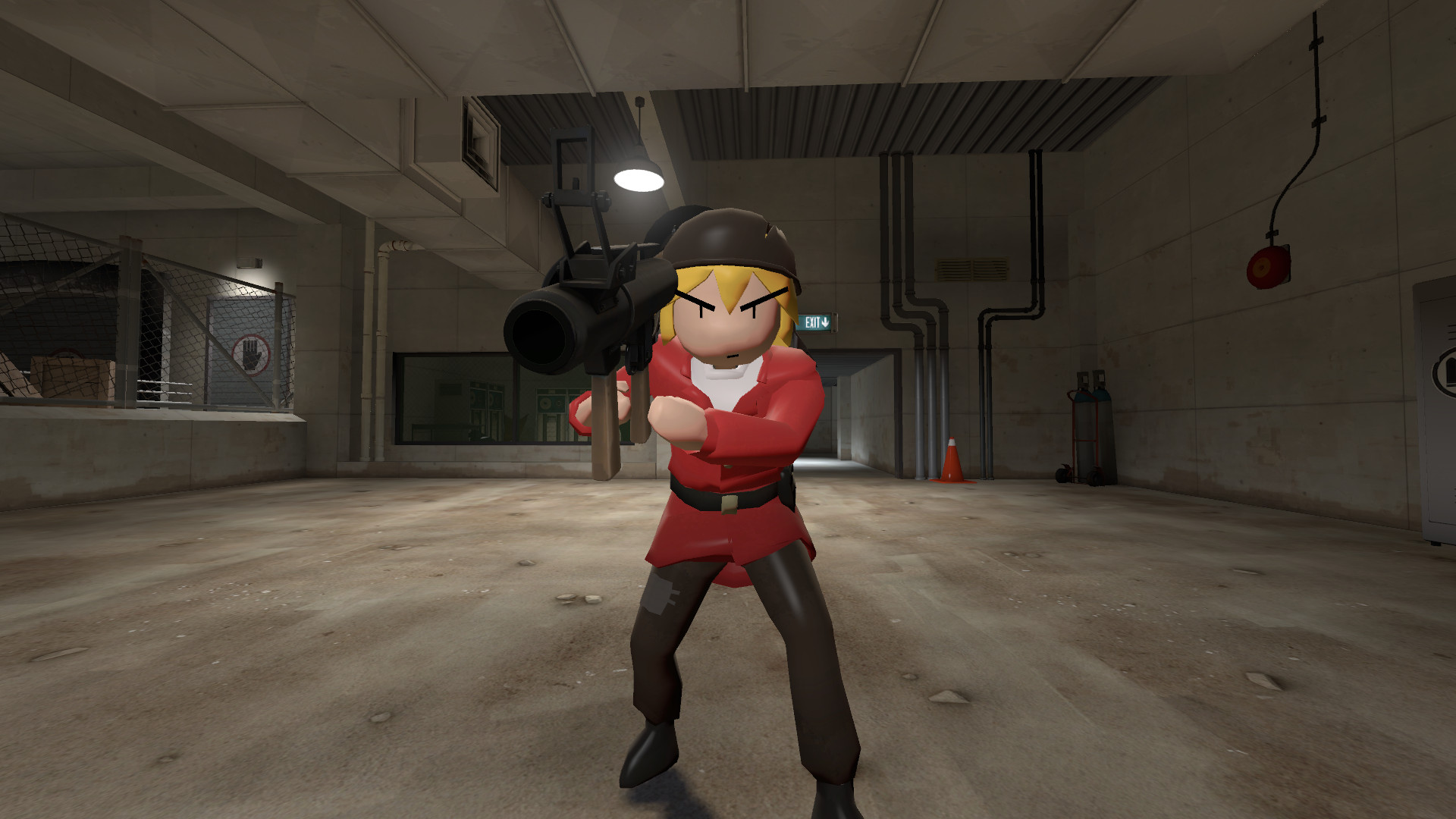 Sally | Fem-Soldier (Casual) Mod for Team Fortress 2 | TF2 Mods