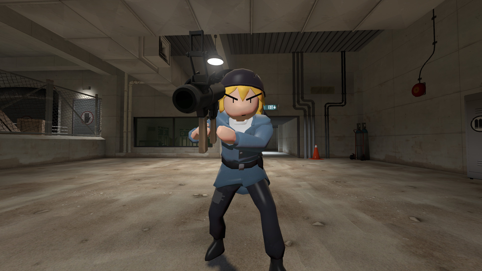 Sally | Fem-Soldier (Casual) Mod for Team Fortress 2 | TF2 Mods