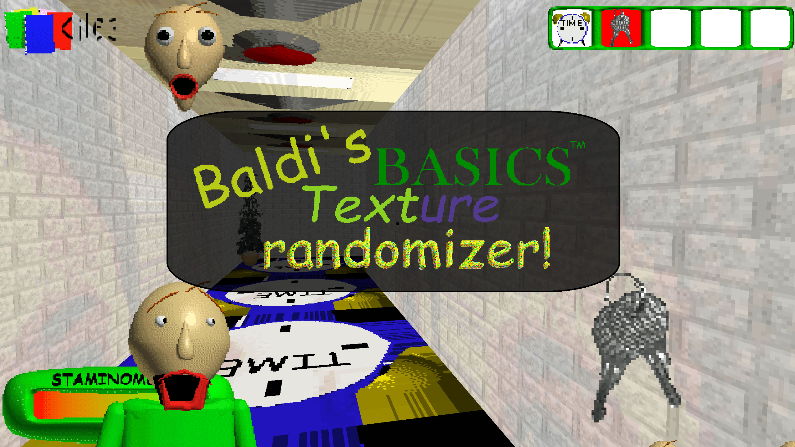 baldi texture randomizer! (0.12.X) Mod for Baldi's Basics | Baldi Mods