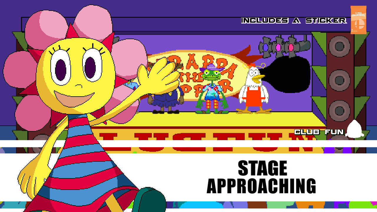 Club Fun (PaRappa The Rapper) (CMC+ V8) Mod for Super Smash Bros ...