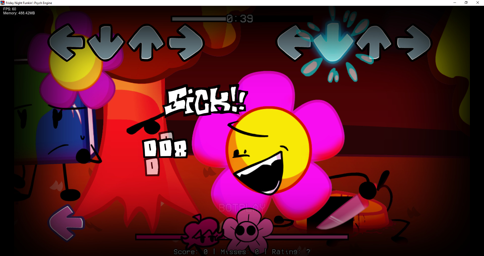 Playable Vengeful Flower Mod for Friday Night Funkin' | FNF Mods