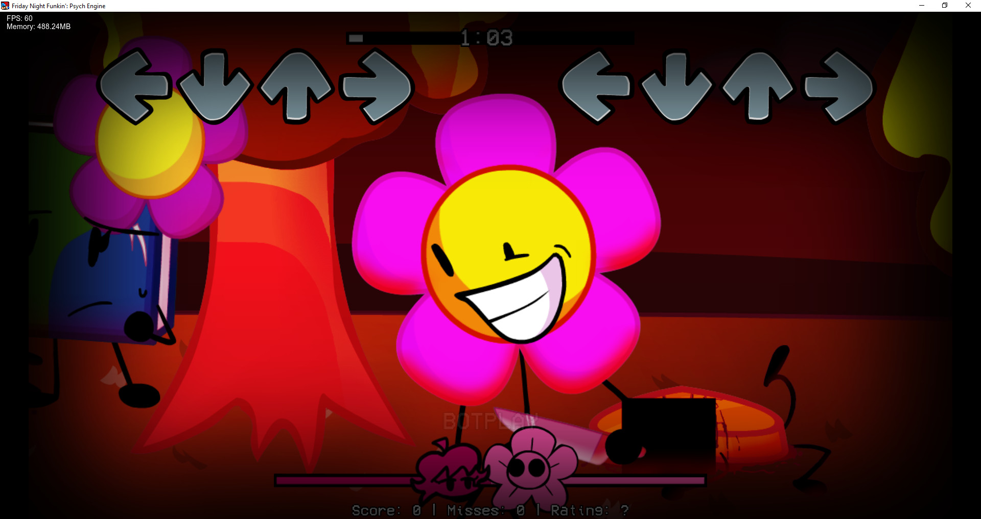 Playable Vengeful Flower Mod for Friday Night Funkin' | FNF Mods