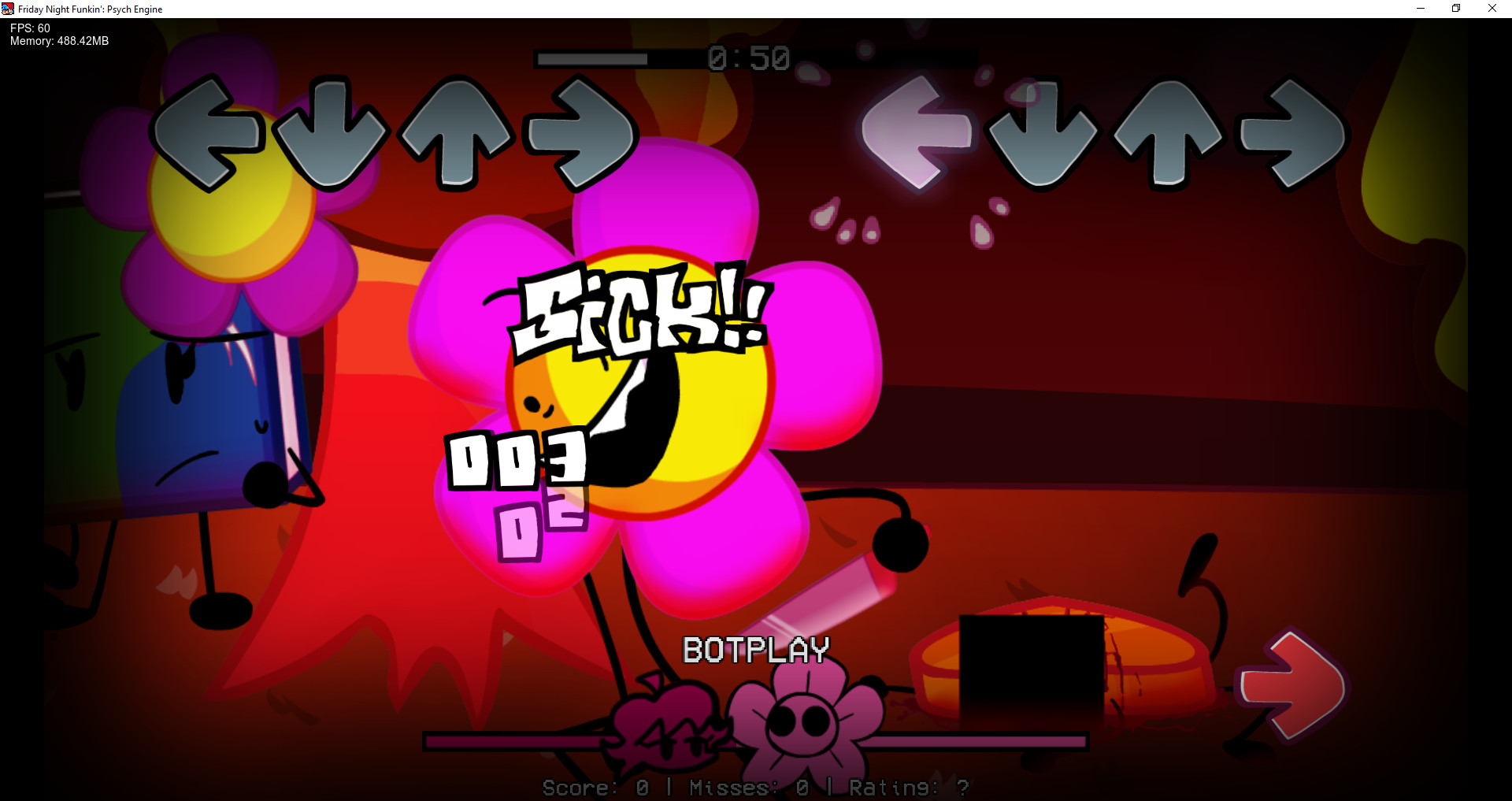 Playable Vengeful Flower Mod for Friday Night Funkin' | FNF Mods
