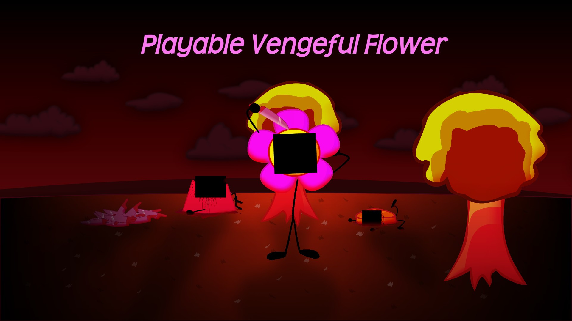 Playable Vengeful Flower Mod for Friday Night Funkin' | FNF Mods