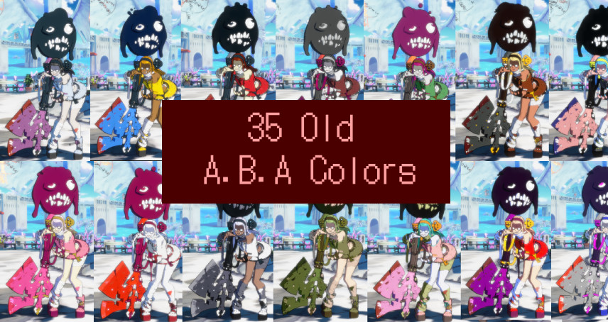 All Old ABA Colors in Strive (+starry variants!) Mod for GUILTY GEAR ...