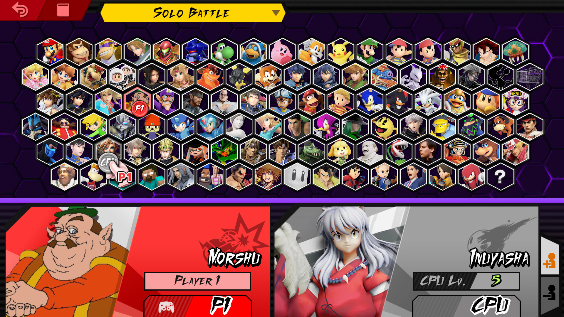 Morshu In-Game Art UI Mod for Super Smash Bros. Ultimate | SSBU Mods