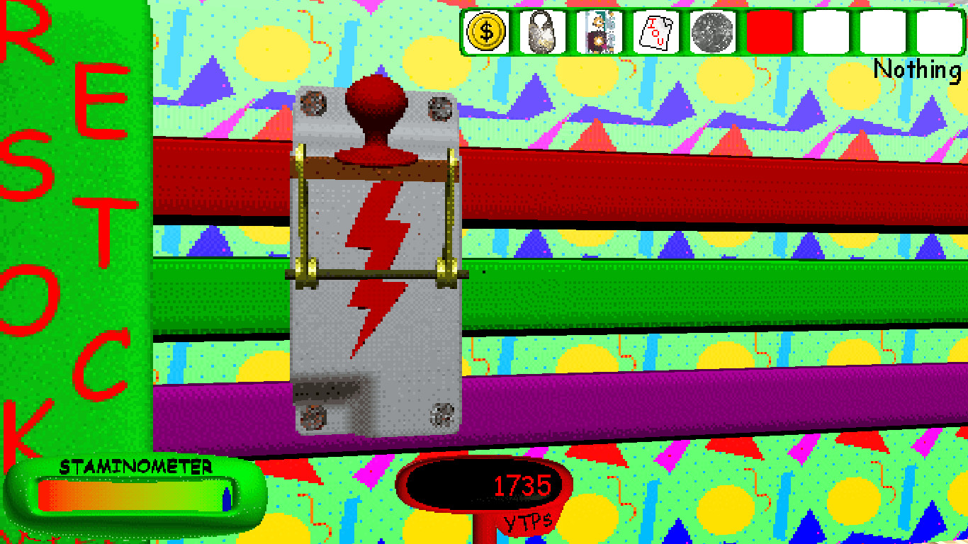 Levers instead of buttons Mod for Baldi's Basics | Baldi Mods